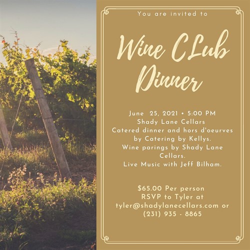 Local Events at Shady Lane Cellars | Leelanau Peninsula